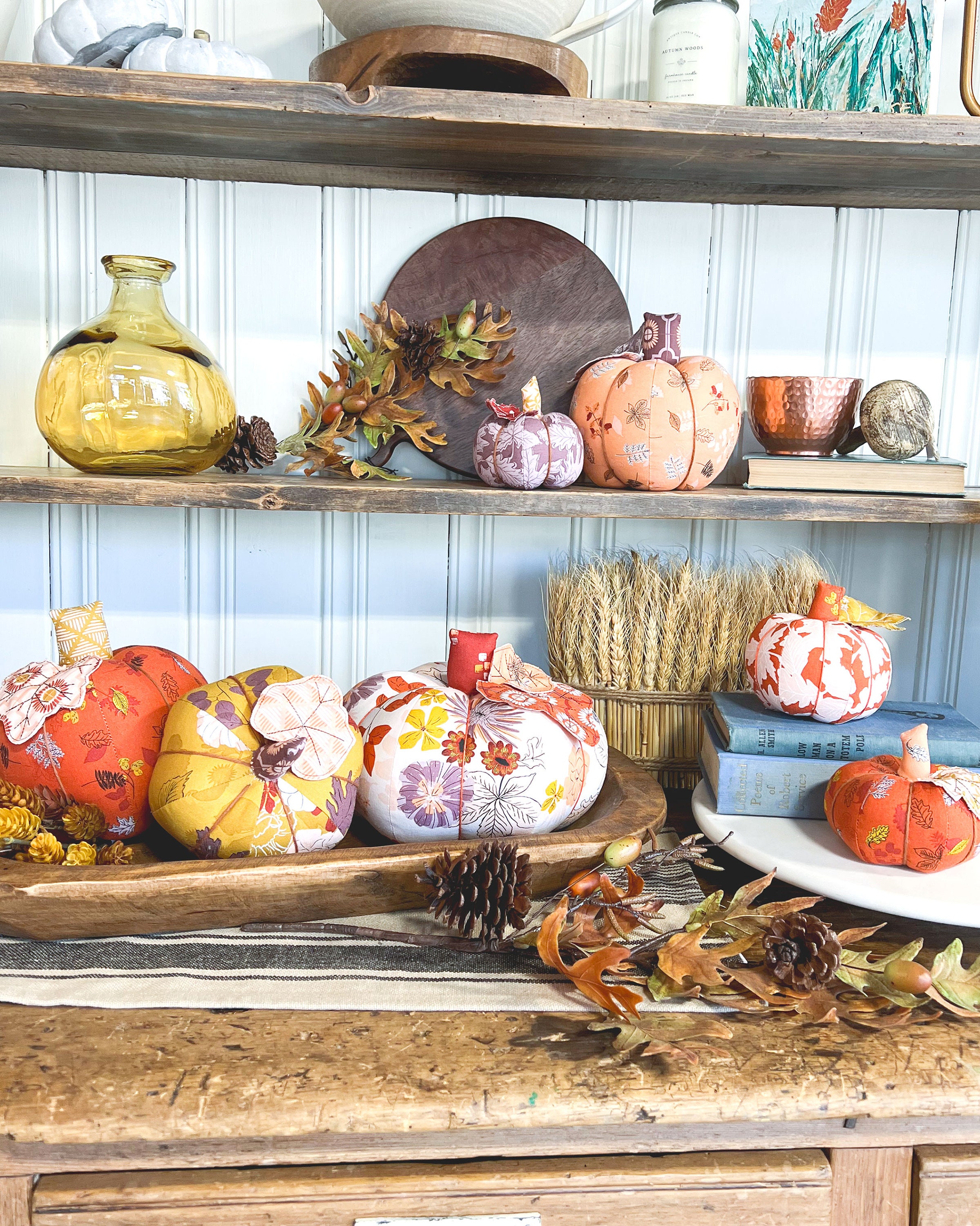 Fabric Pumpkin Patch PDF Pattern - Etsy