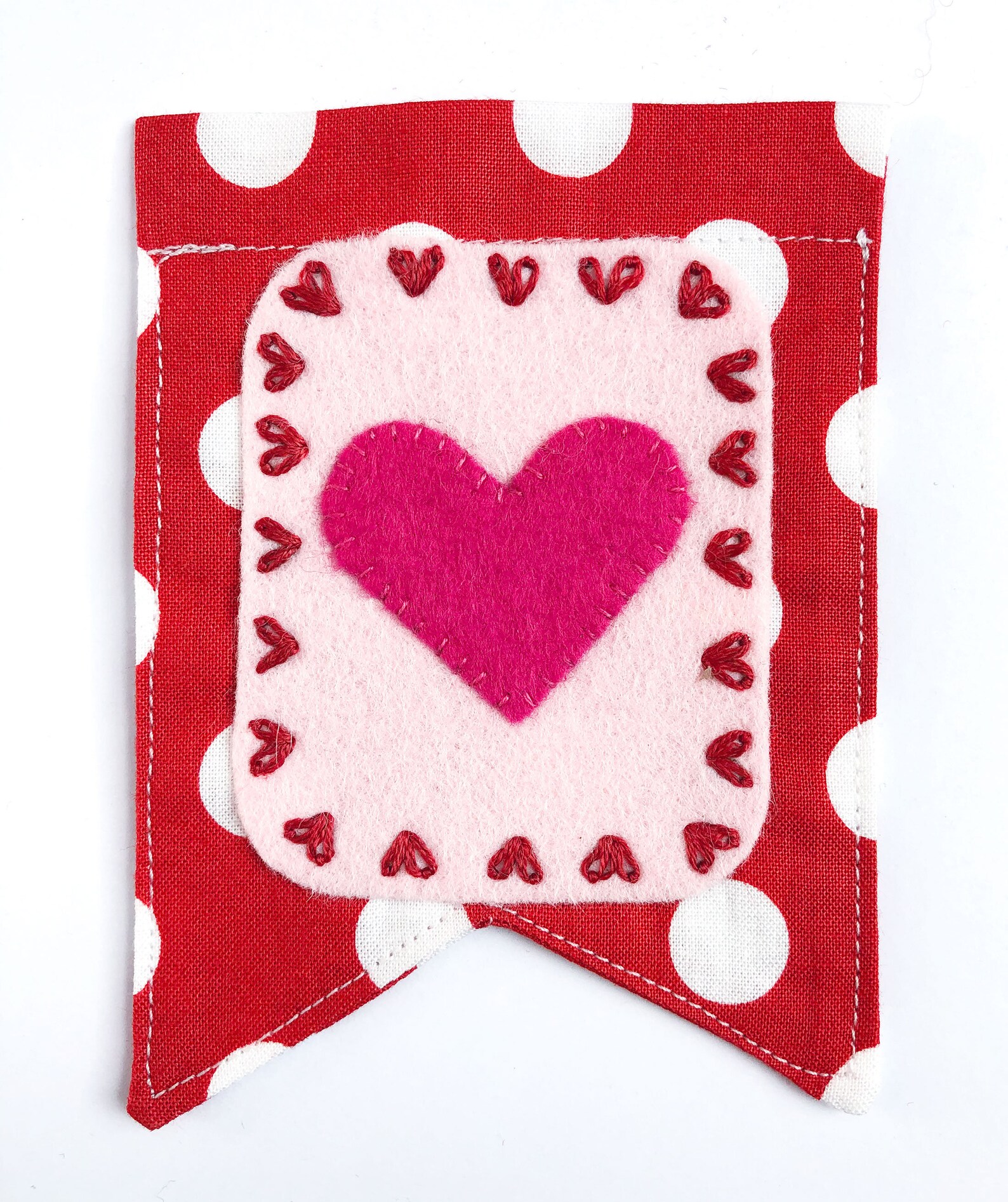 Pattern Valentine Mini Banner PDF - Etsy
