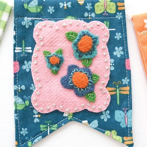 Pattern- Spring Mini Banner PDF Pattern - Etsy