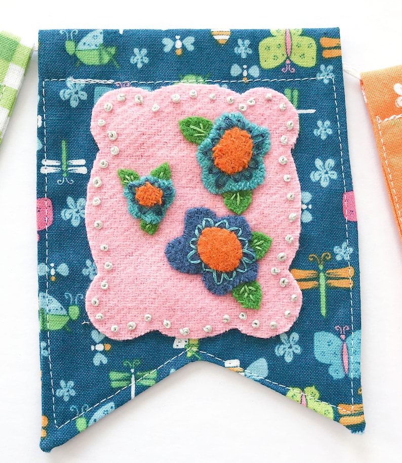 Pattern Spring Mini Banner PDF Pattern | Etsy