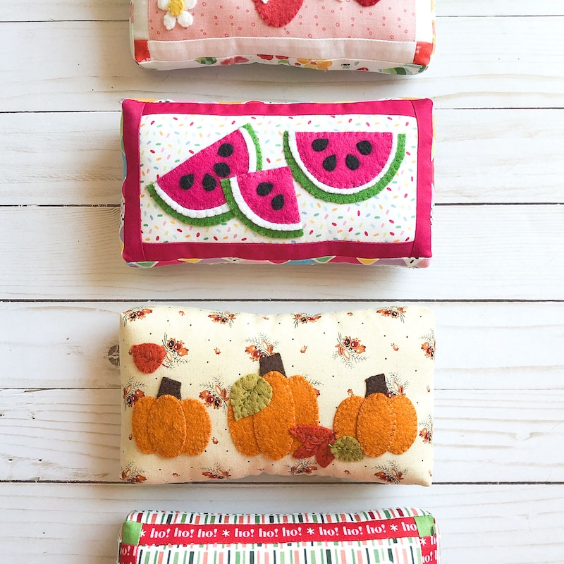 Wool Appliqué Pillow - Etsy