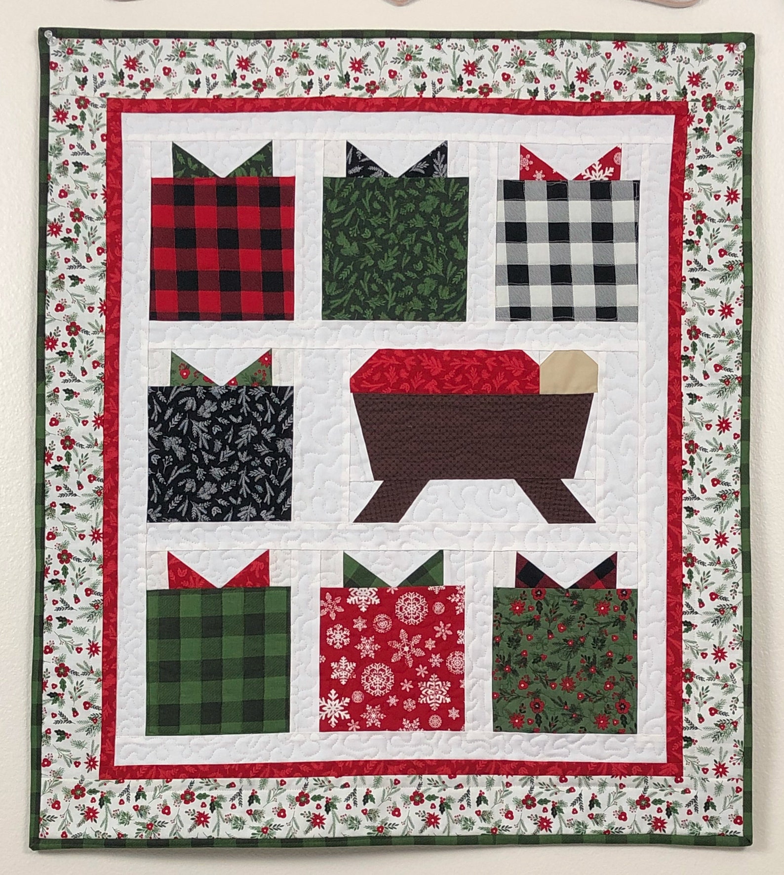 Pattern- the Best Gift Mini Quilt Pattern - Etsy