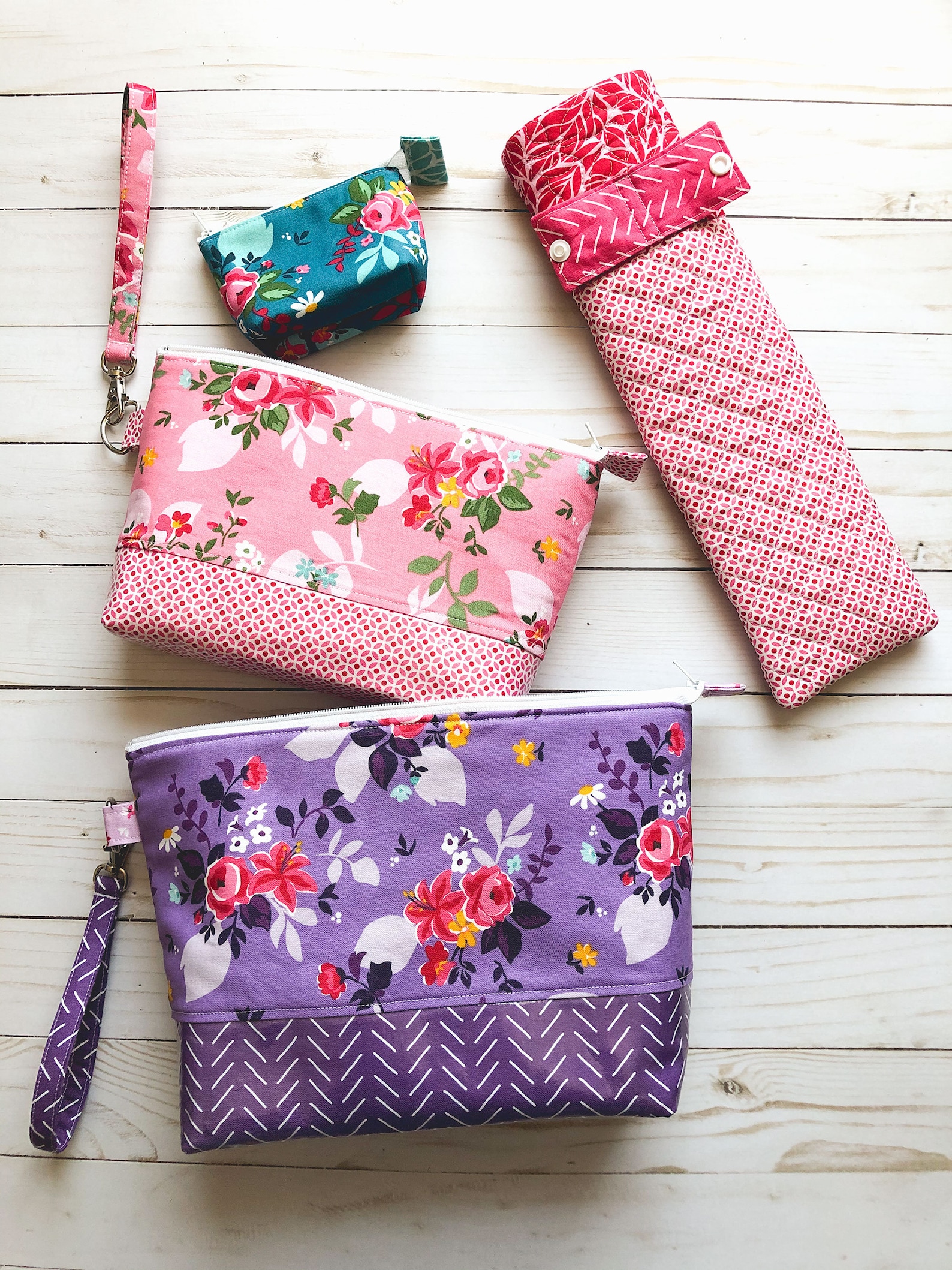 Pattern: Travel Zipper Pouch Set PDF - Etsy