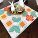 Flower Circle Table Topper/ Runner PDF Pattern - Etsy