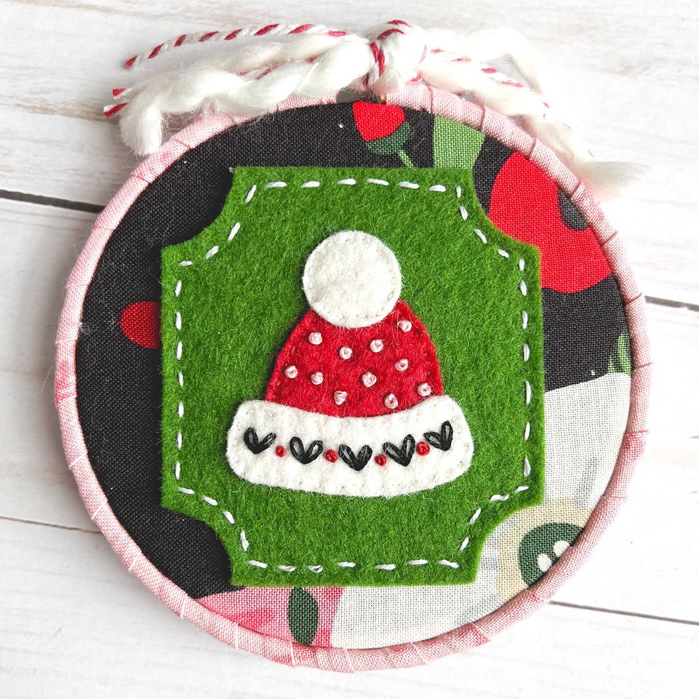 Winter Icon Felt Applique Ornament and Mini Banner PDF Pattern - Etsy