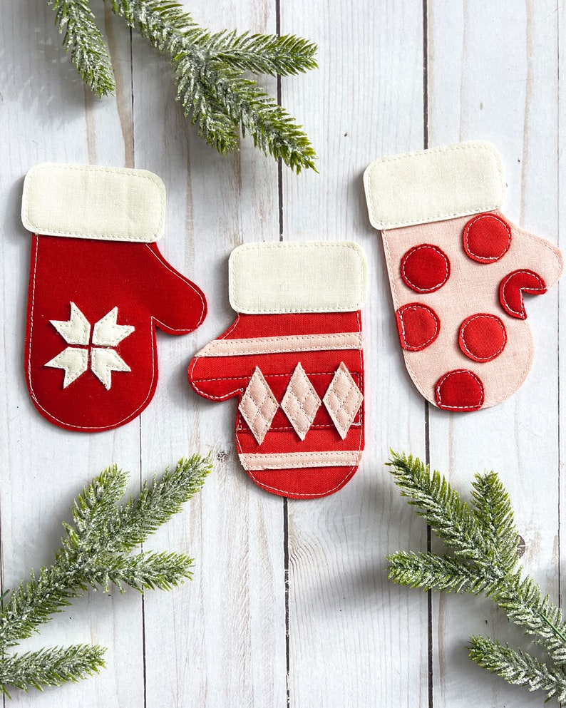 Mitten Ornament/ Garland Pattern PDF - Etsy