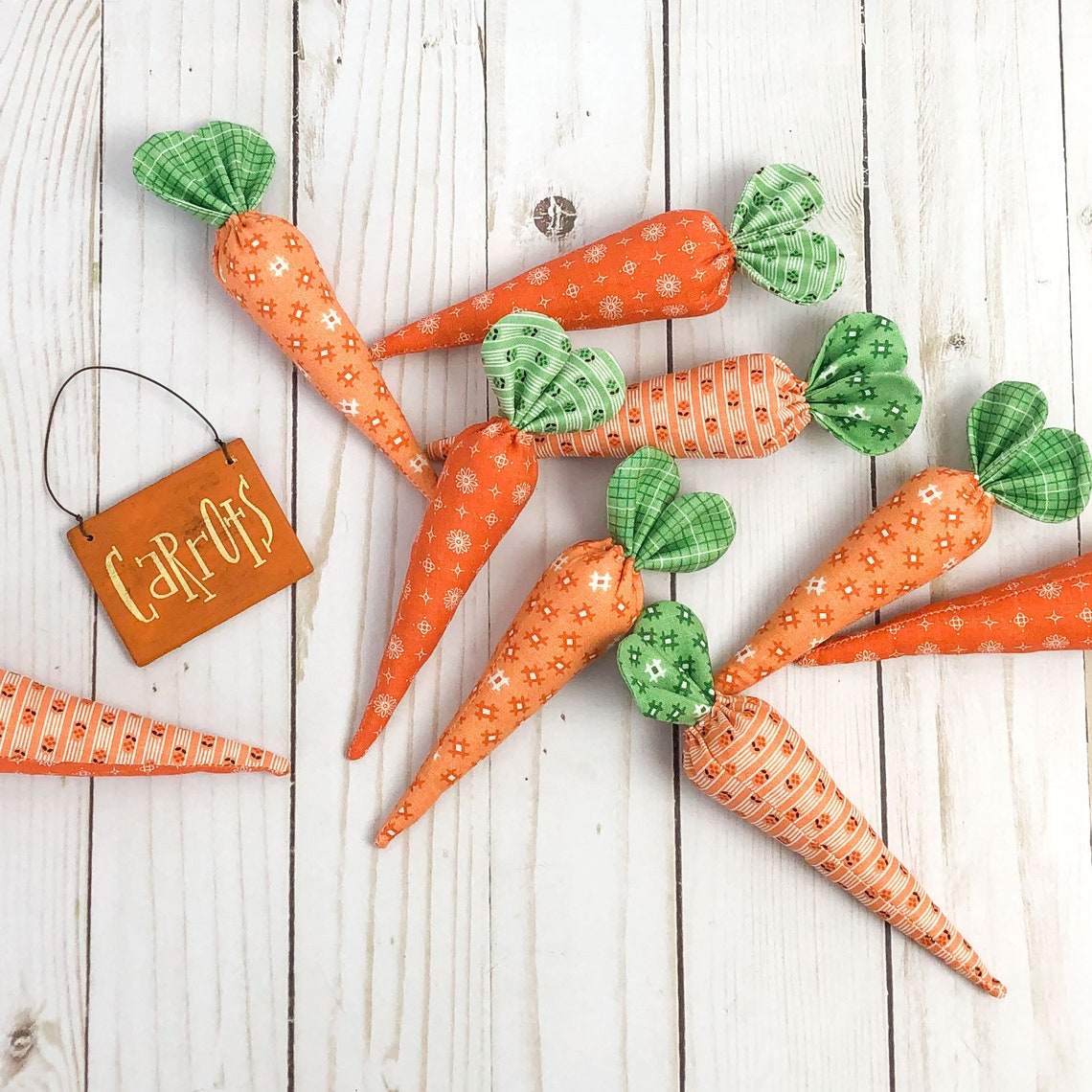 Pattern: Fabric Carrots Sewing PDF - Etsy