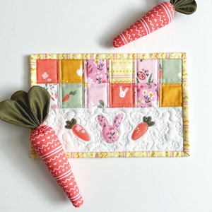 Spring Mug Rug PDF Pattern - Etsy