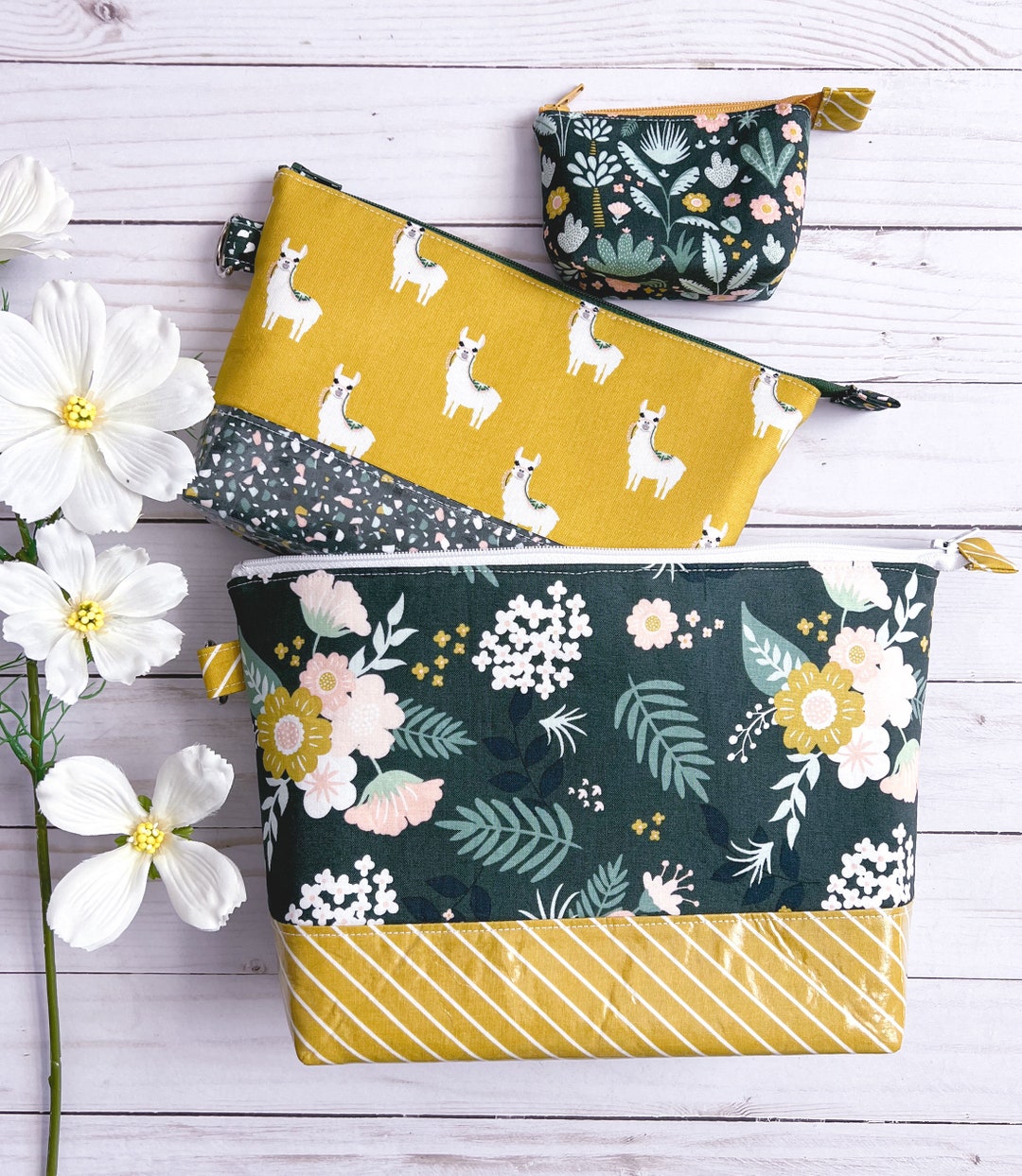 Pattern: Travel Zipper Pouch Set PDF - Etsy