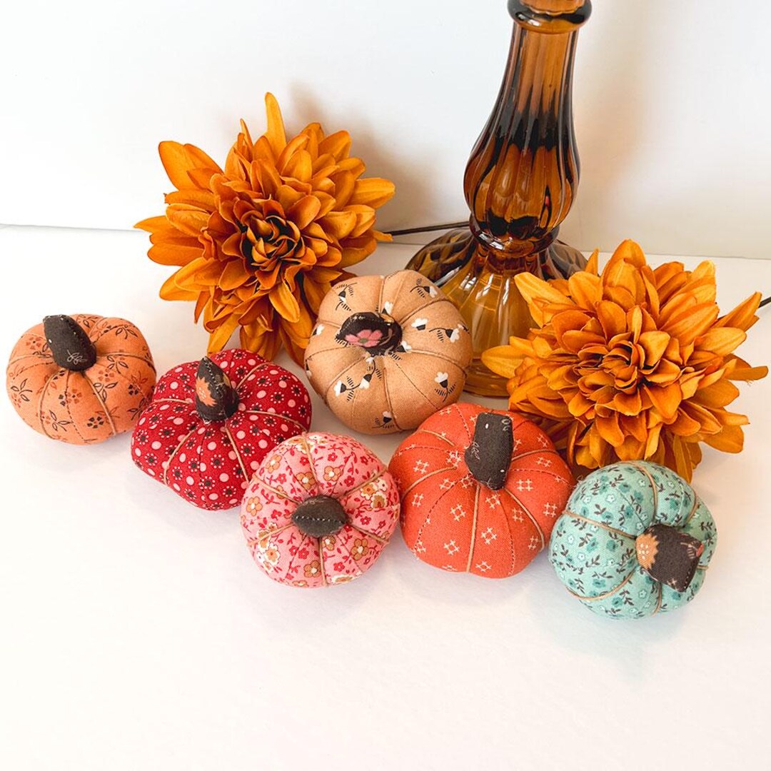 Mini Fabric Pumpkin PDF Pattern - Etsy