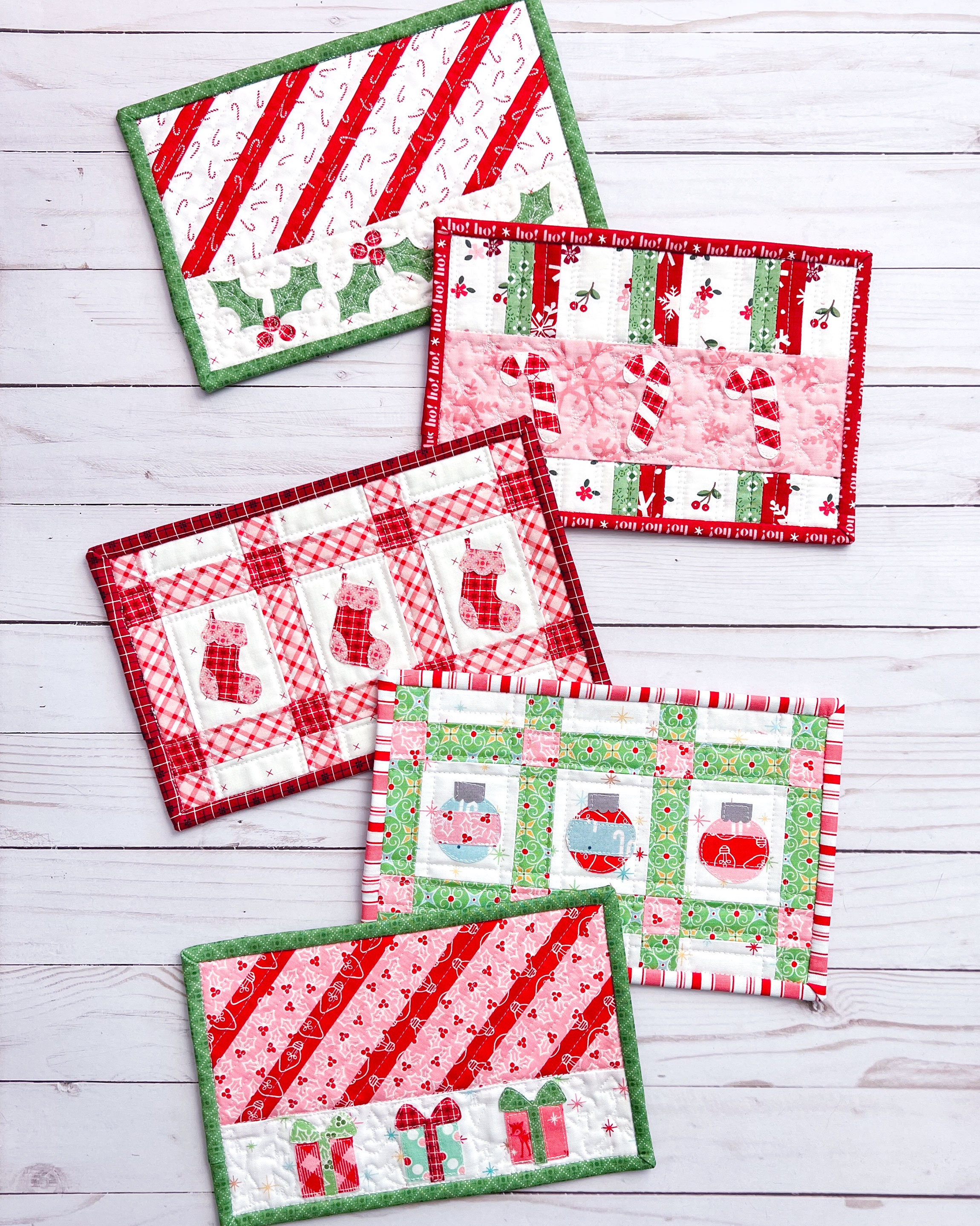 Christmas Mug Rug Pattern PDF - Etsy