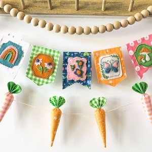 Pattern- Spring Mini Banner PDF Pattern - Etsy