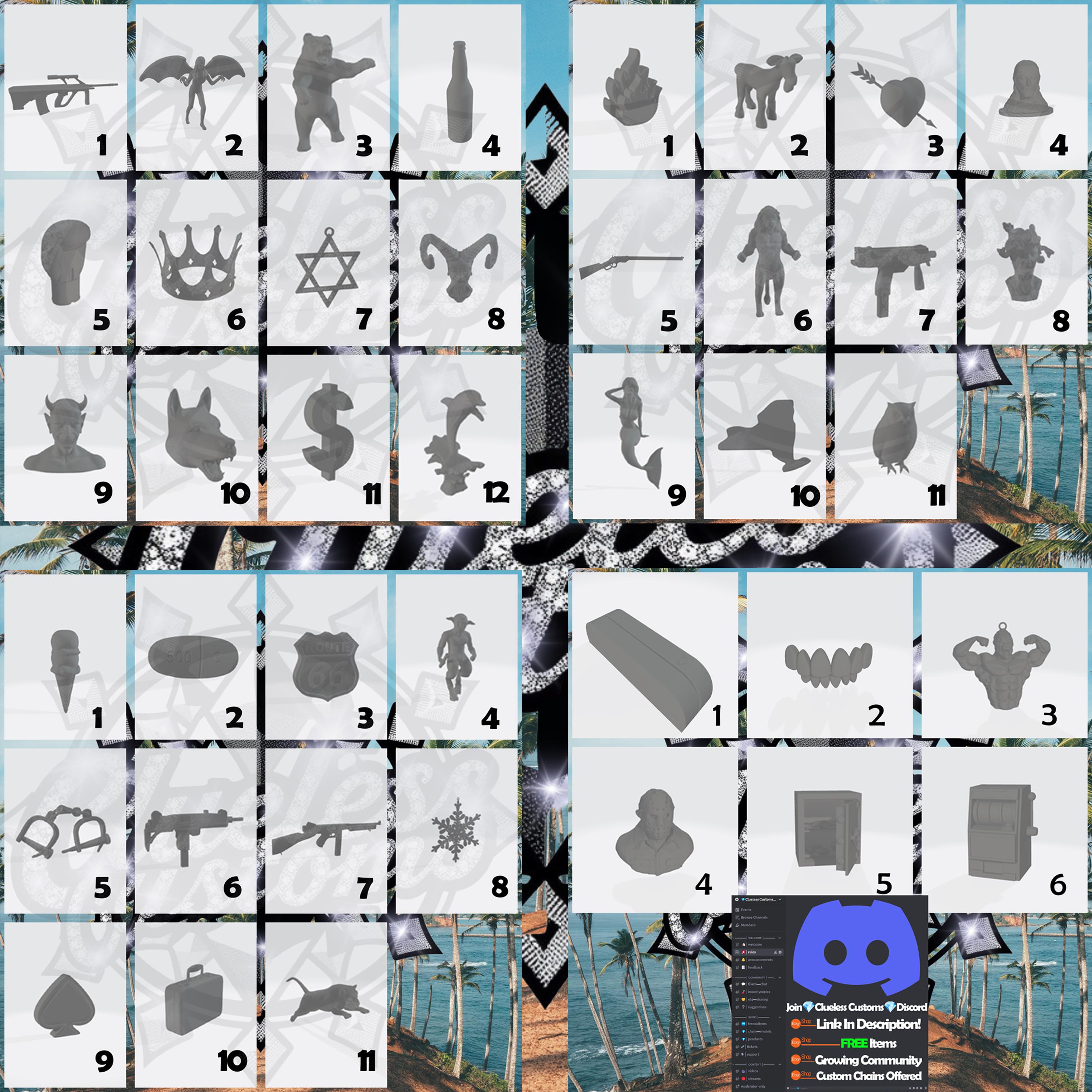 150+ RARE Fivem Pendant Models︱exclusive Pack︱low Poly︱high Quality ...