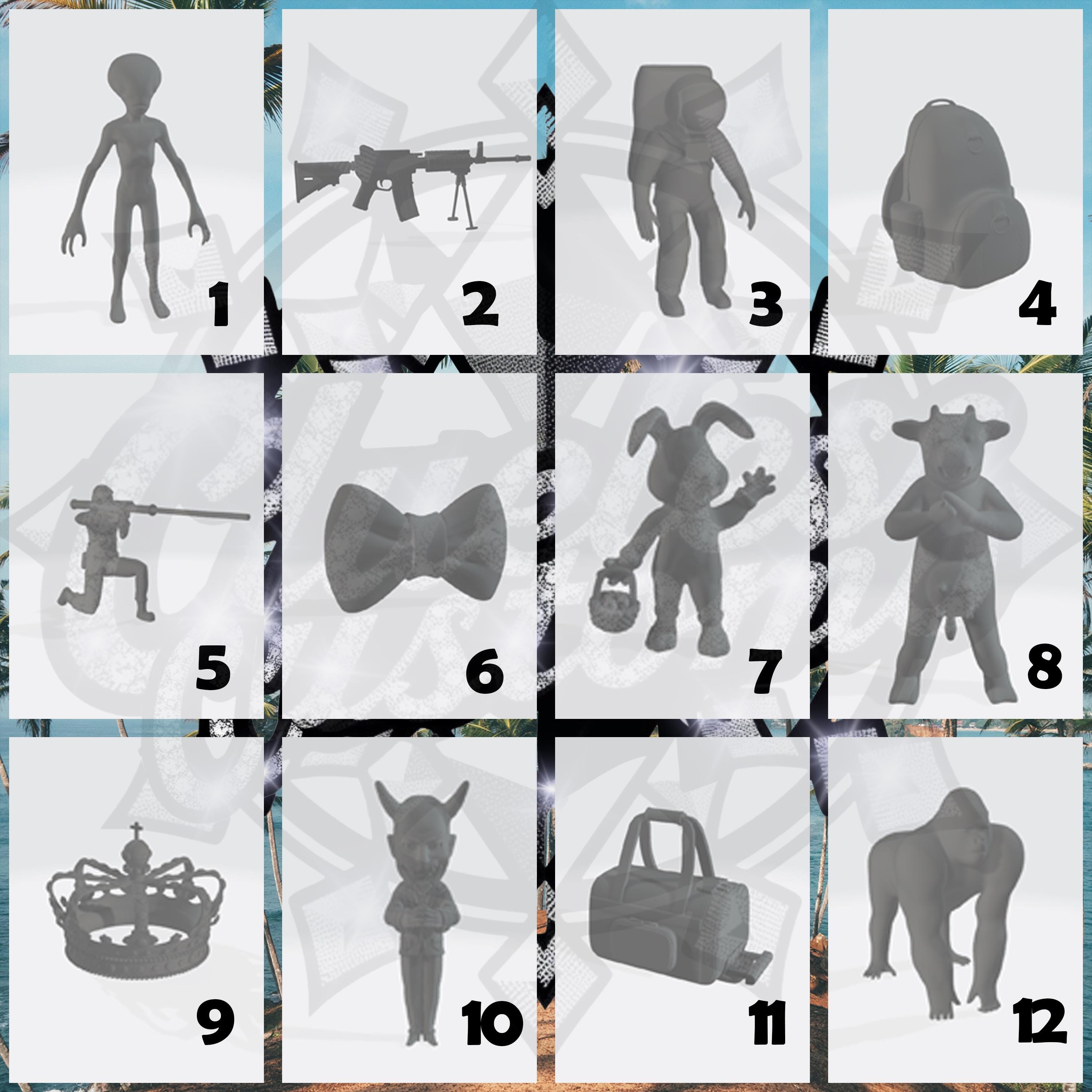 40 RARE Fivem Pendant Models︱pack 2︱low Poly︱high Quality︱blender Ready ...