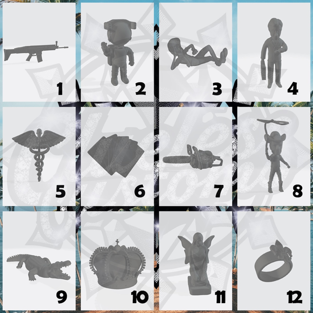 40 RARE Fivem Pendant Models︱pack 4︱low Poly︱high Quality︱blender Ready ...