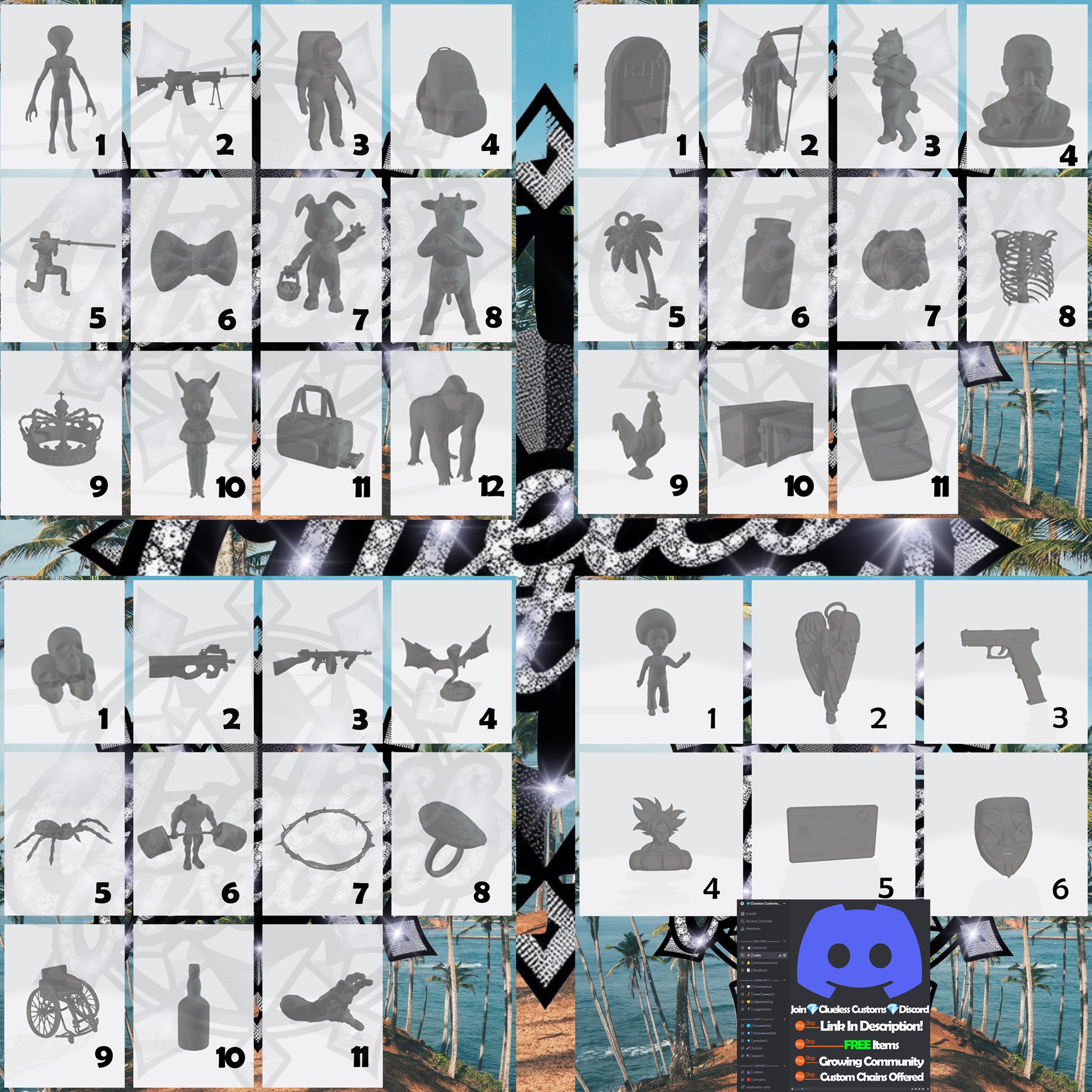 150+ RARE Fivem Pendant Models︱exclusive Pack︱low Poly︱high Quality ...
