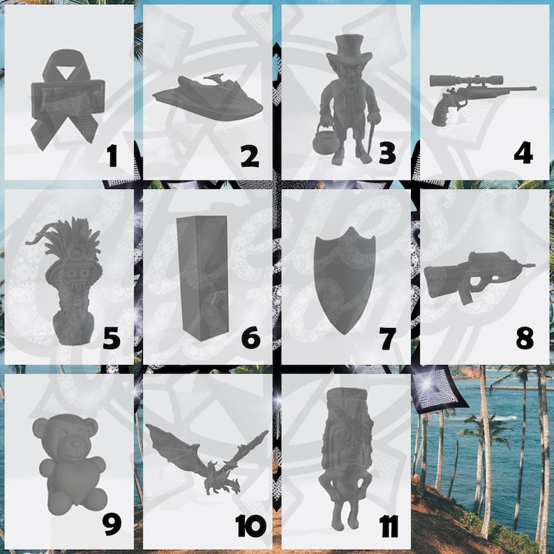 40 RARE Fivem Pendant Models︱pack 1︱low Poly︱high Quality︱blender Ready ...