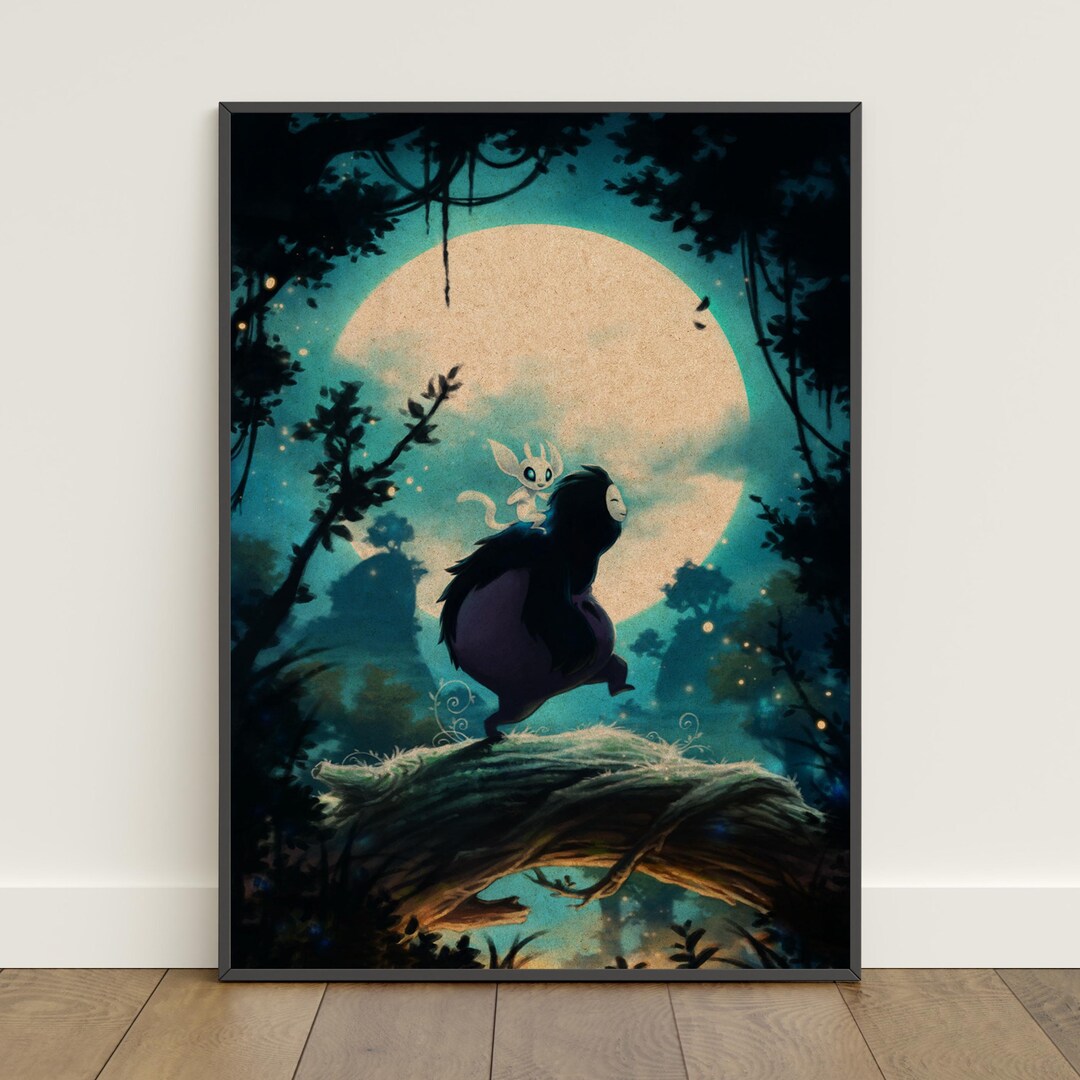 Ori and the Will of the Wisps Poster | Retro Print | Wall Art | Kraft ...