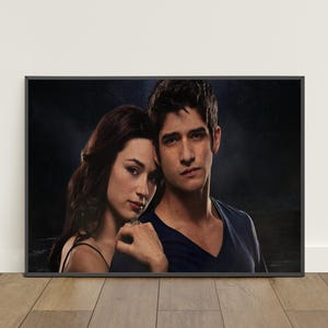 Teen Wolf Poster | Retro Print | Wall Art | Kraft Paper Print | Home ...