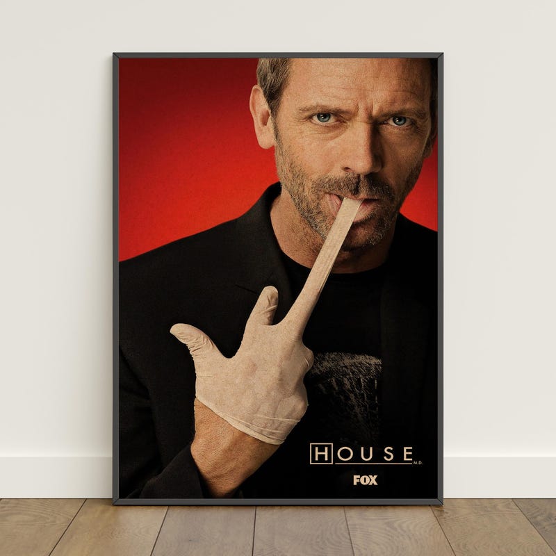 House Md Poster - Etsy