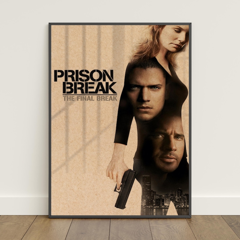 Prison Break Poster Wentworth Miller - Etsy