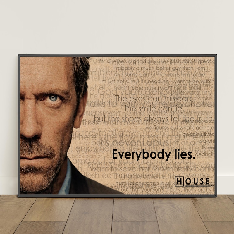 House Md Poster - Etsy