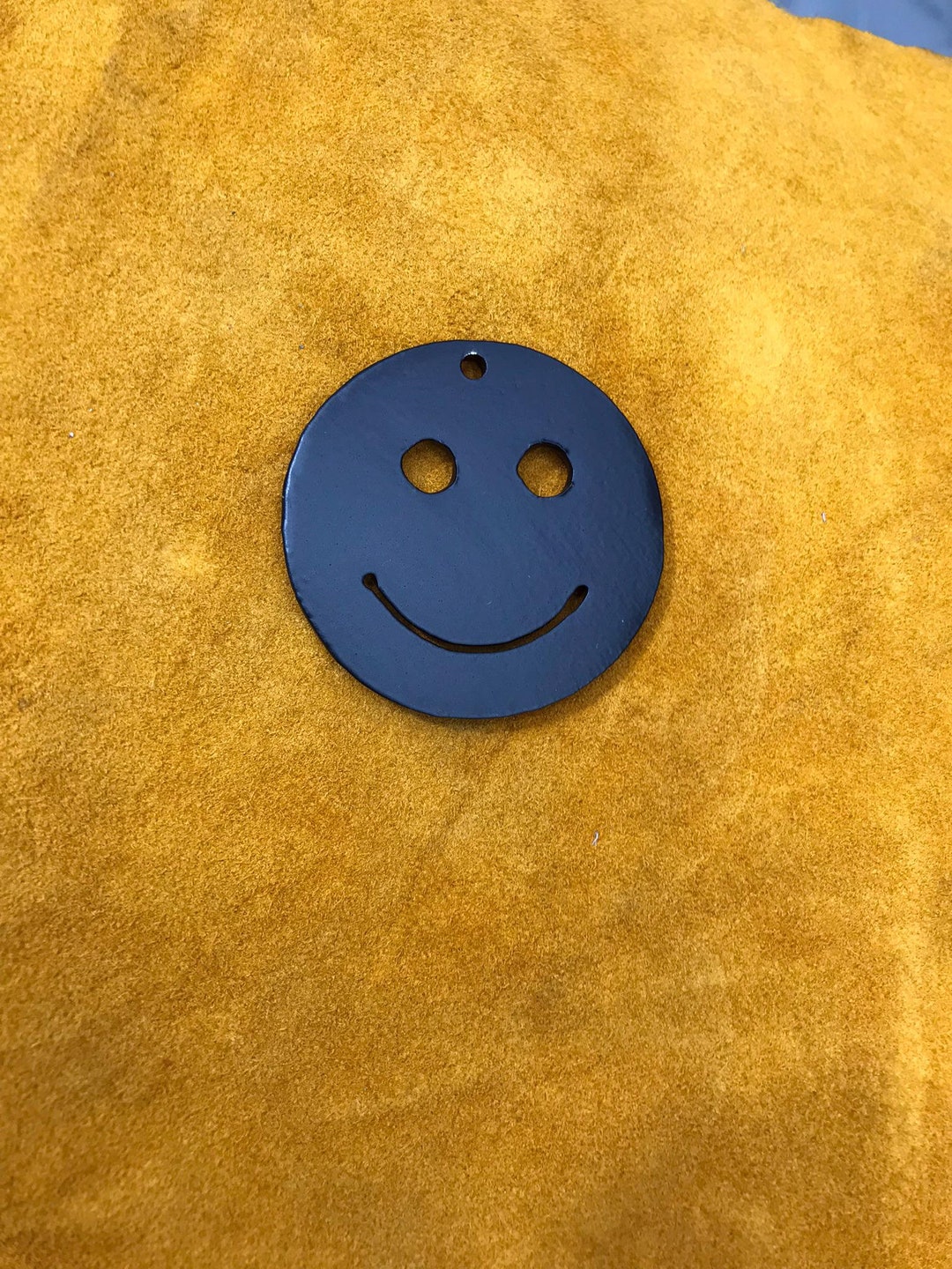 Smiley Face Key Chain - Etsy