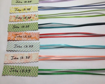 Ribbon Bible Markers - Etsy