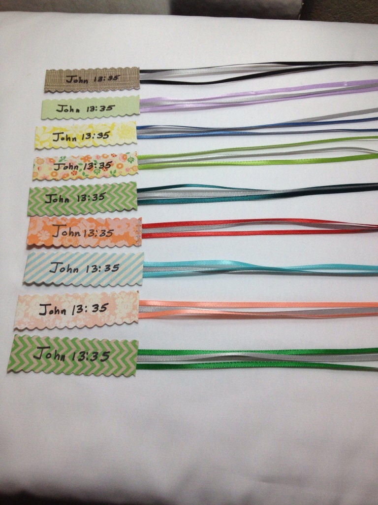 Bible Ribbon Markers - Etsy
