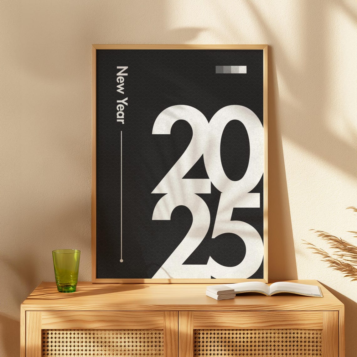 New Year 2025 Celebration Art Print - Etsy