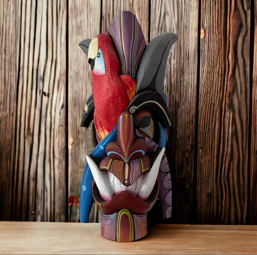 Authentic Boruca Masks. Handcrafted Artwork From Costa Rica - Etsy
