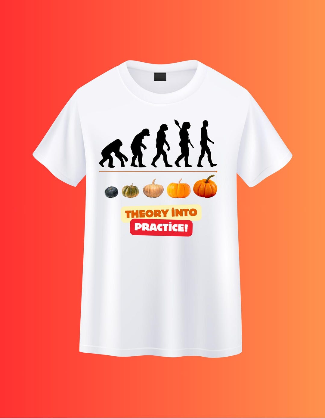 Darwin Theory of Evolution Perfect Human Development Themed Halloween ...