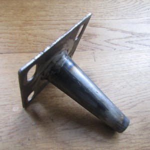 Rustic Industrial Furniture Leg Retro 70's Vintage Eames Conical ...