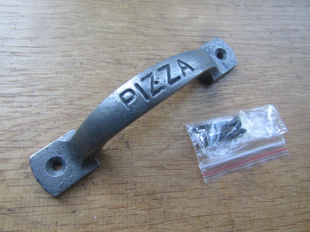 Rustic Iron Tray Handle Furniture Cupboard Drawer Kitchen Breadboard ...