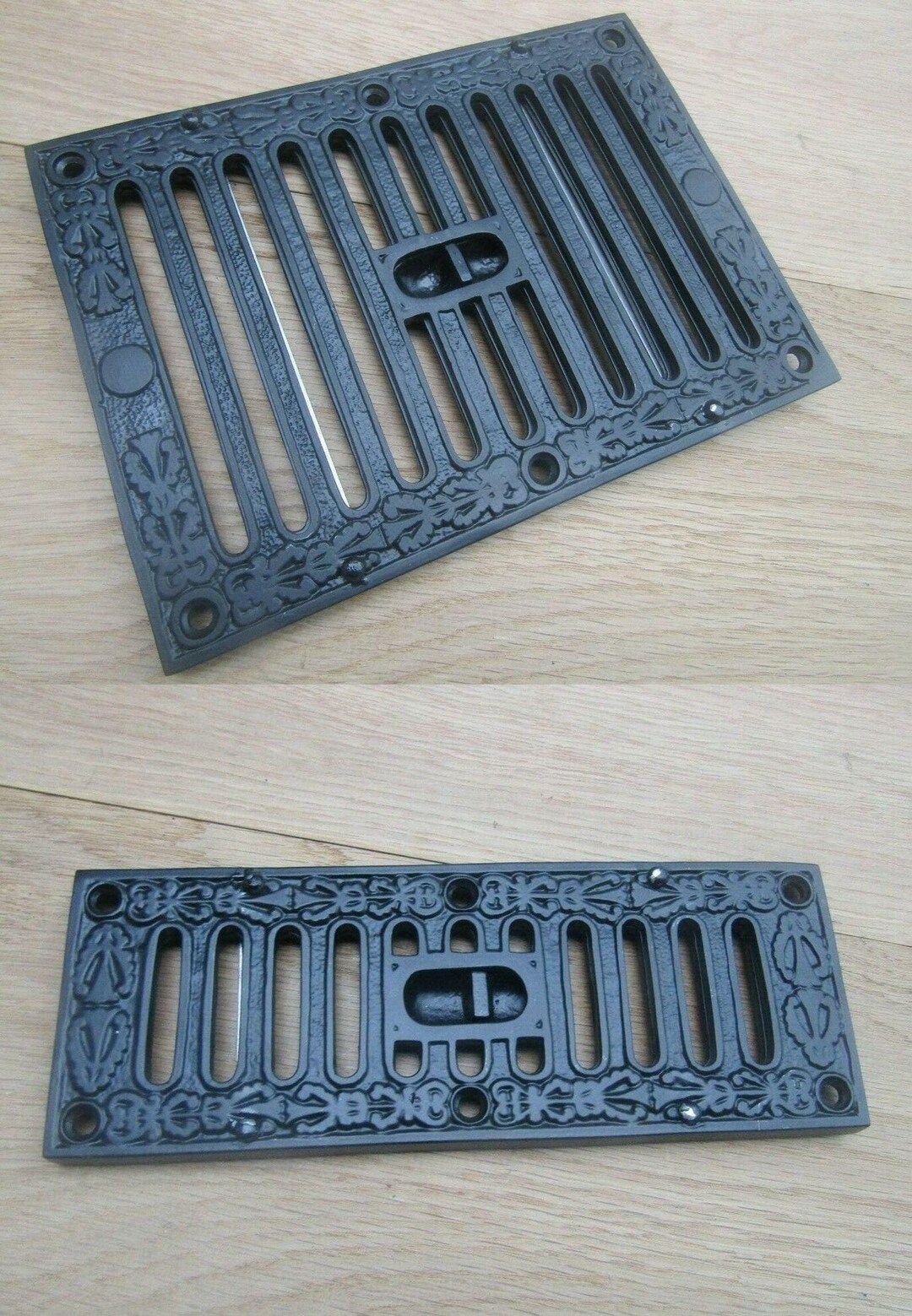 Vintage Style Vent Sliding Hit and Miss Cover Flat Grill Repair Plate ...