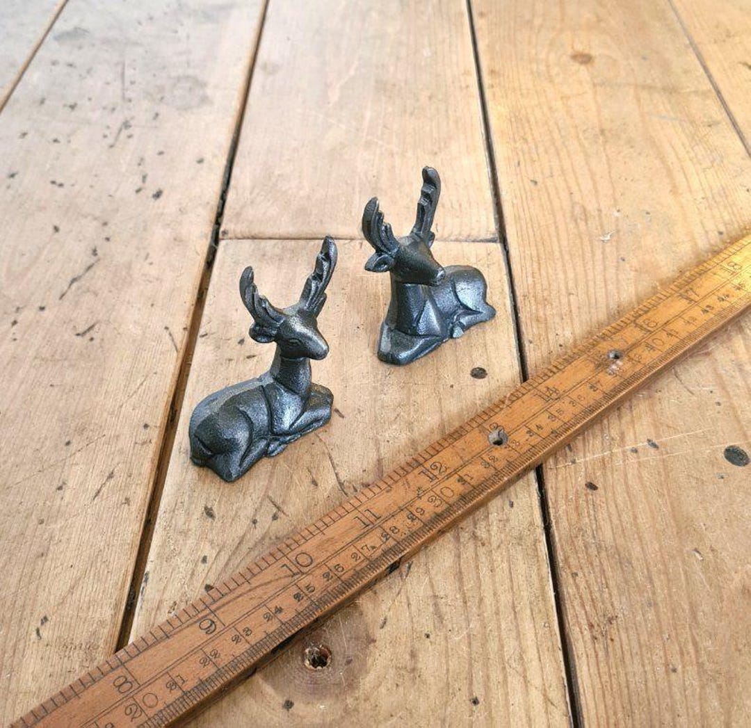 Rustic Iron Paperweight Vintage Rustic Old Style Office Desk Table ...