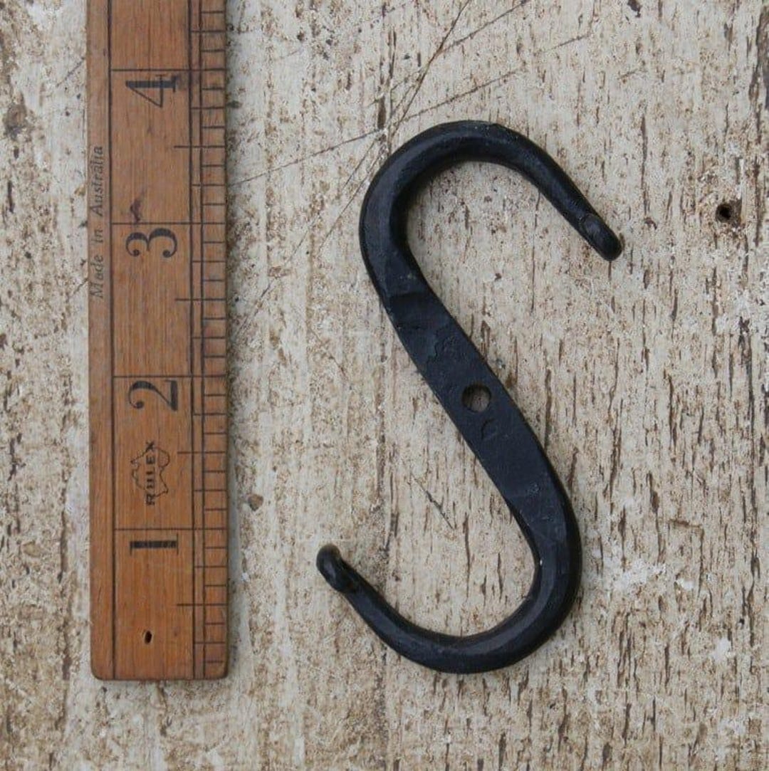 Rustic Iron Shutter Dog S Shaped Wrought Iron Renovate Window Shutter ...