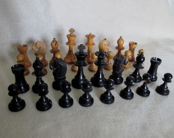 Antique chess set | Etsy
