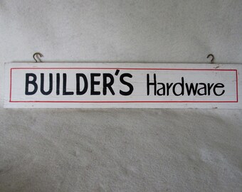 Old hardware signs | Etsy
