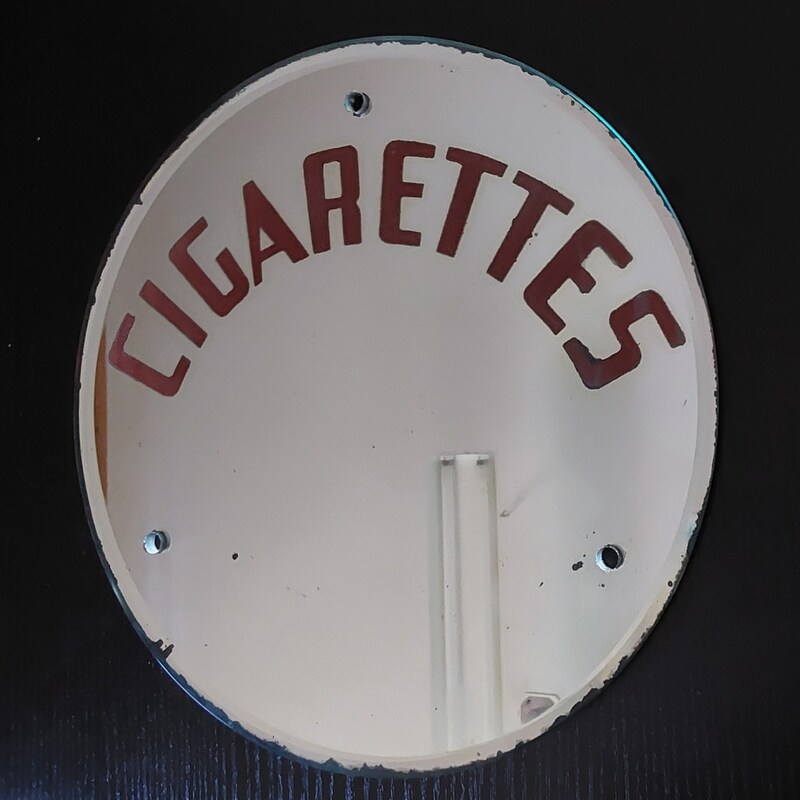 Antique Advertising Mirror - Etsy