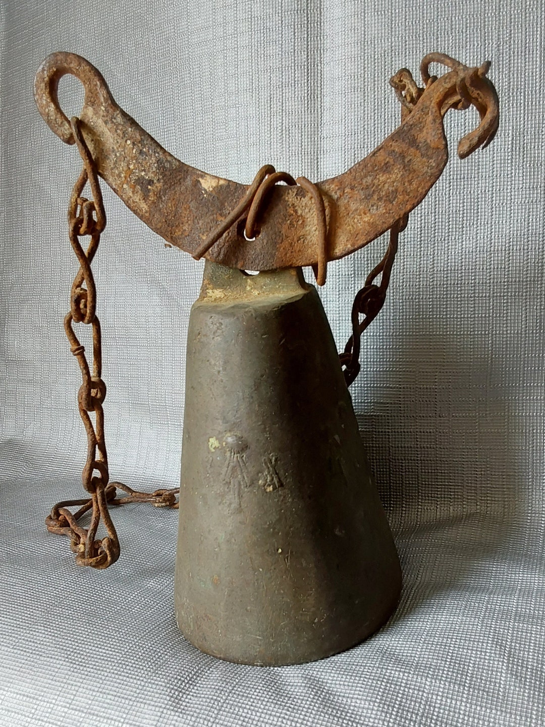 Antique European Cow, Goat Bell, Metal Doorbell - Etsy