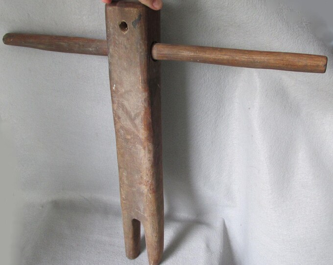 Antique Circa 1860s Primitive Rope Bed Wrench, Hand Carved Wood Tool - Etsy