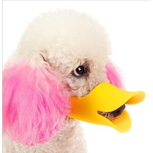 Dog Duckbill Muzzle Set Anti-bite, Anti-bark, Anti-chew, Adjustable ...