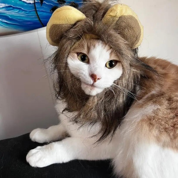 Cat Lion Mane Costume - Etsy