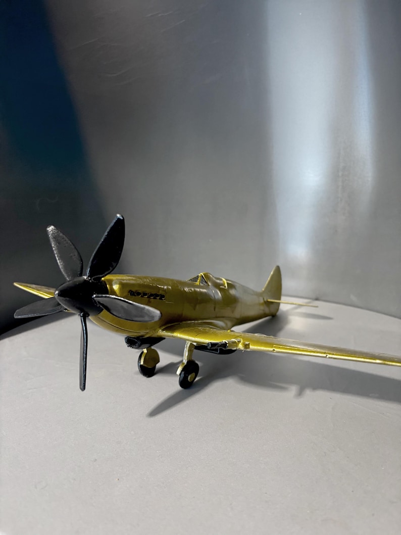 Supermarine Spitfire. Scale 1:28. Handcrafted. Parts Are Manufactured ...