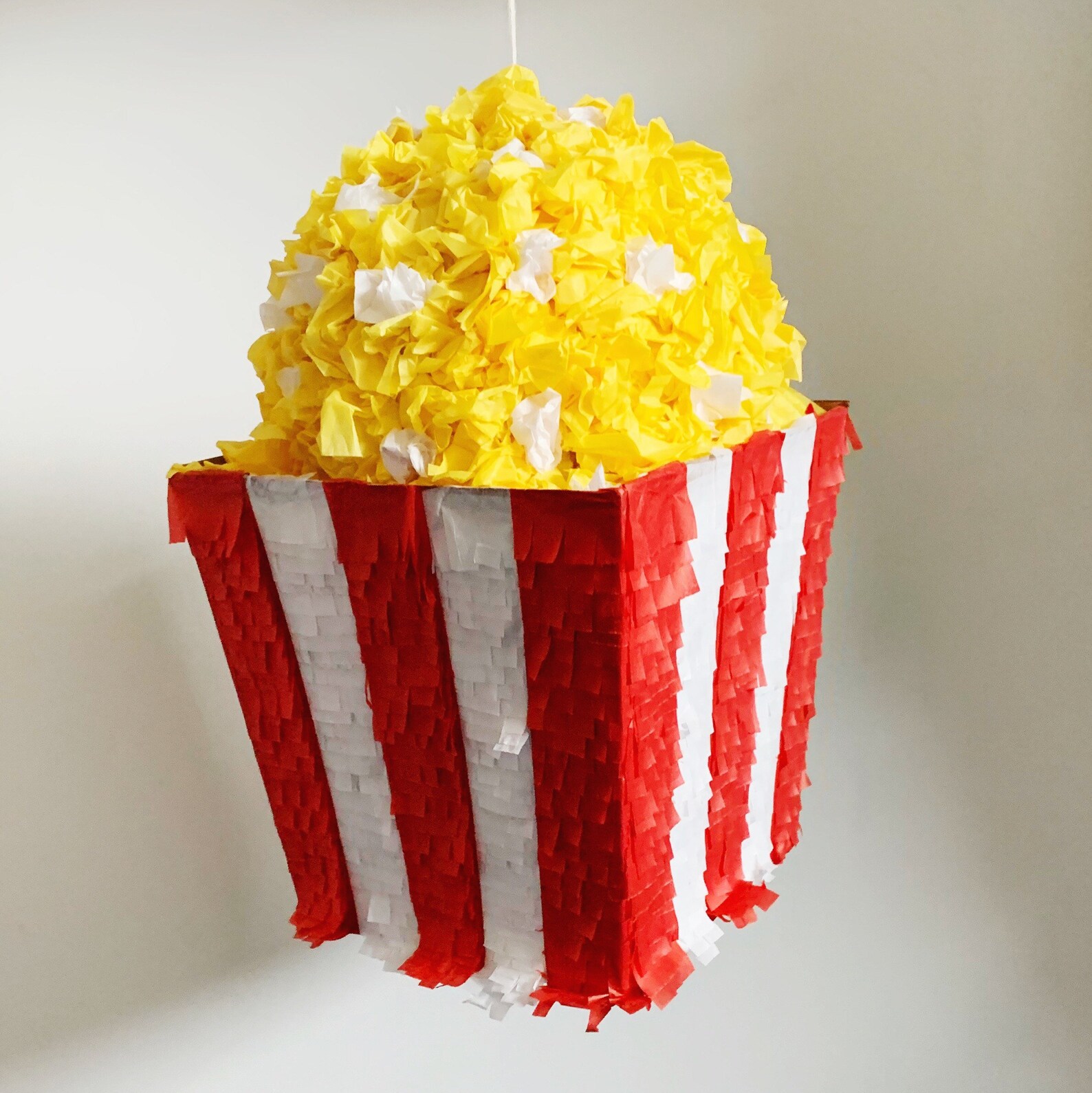 Popcorn Piñata, Movie Themed Piñata, Carnival Themed Piñata, Circus ...