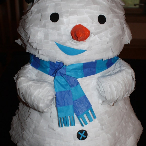 Snowman Pinata - Etsy