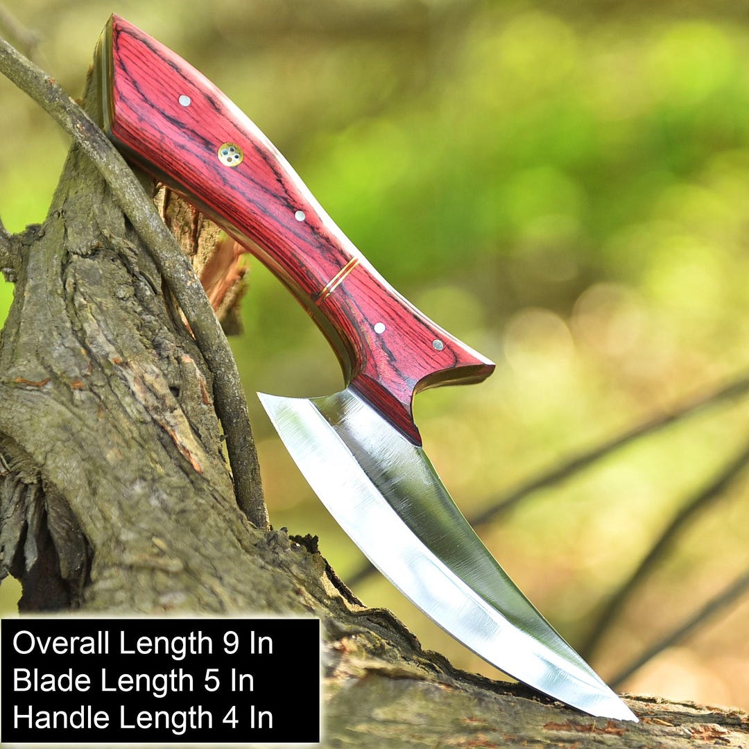 Handmade Hunting Knife | Custom Full-tang Tracker Knife - Etsy