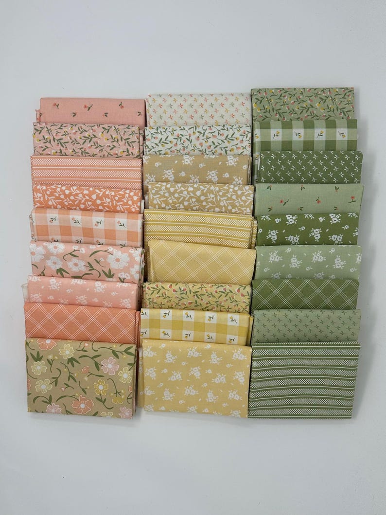 Moda, Flower Girl 27 Piece Fat Quarter Bundle - Etsy