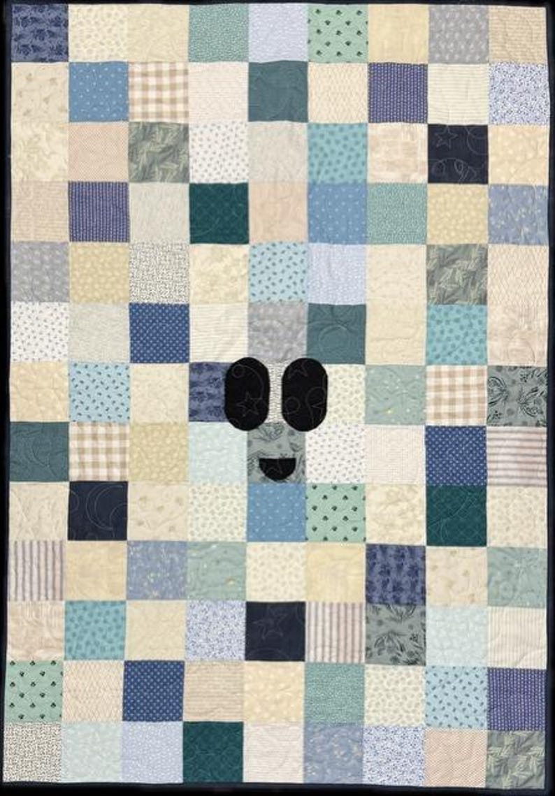 The Little Ghost Who Was a Quilt Kit: Spooky-cute Cotton Fabric, 41x59 ...